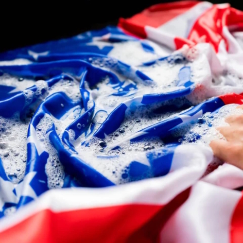 How To Properly Arrange and Display Multiple Flags - Independence Bunting & Flag